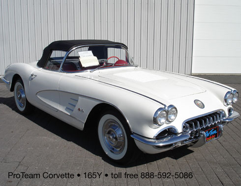 ProTeam Classic Corvettes 1958 • 165Y